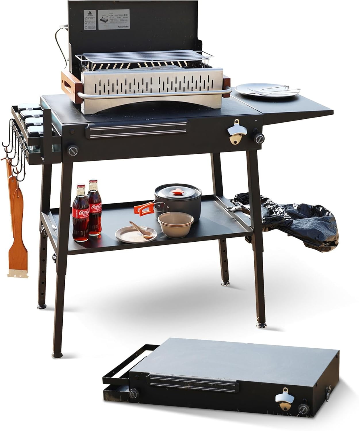 Outdoor Griddle Table Portable Grill Stand Fit for Blackstone Stand for ...