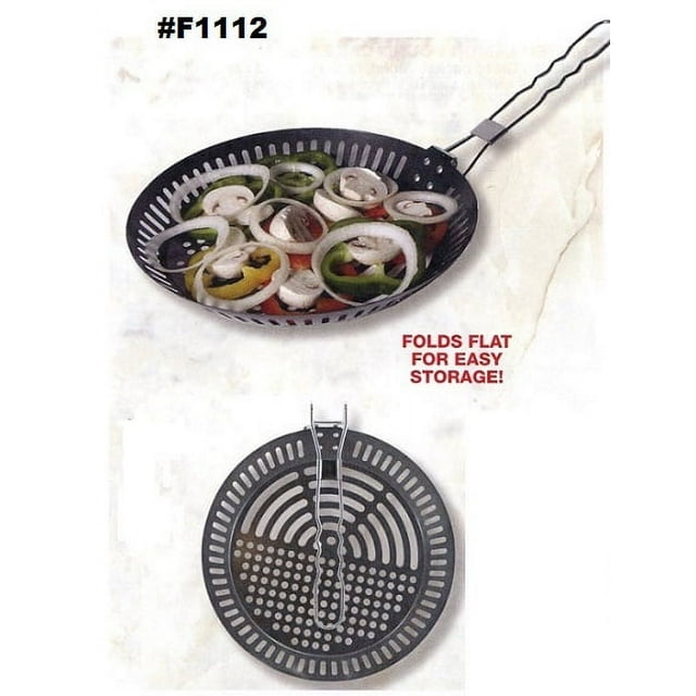 Folding Handle Outdoor Grill Pan - Walmart.com