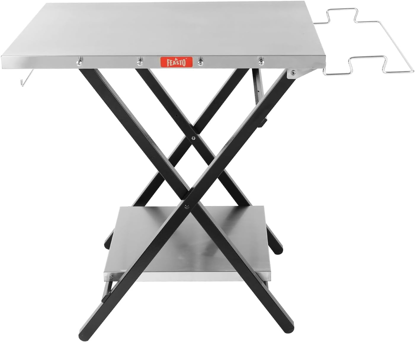 Outdoor Grill Table, Foldable Pizza Oven Stand & Griddle Stand with ...