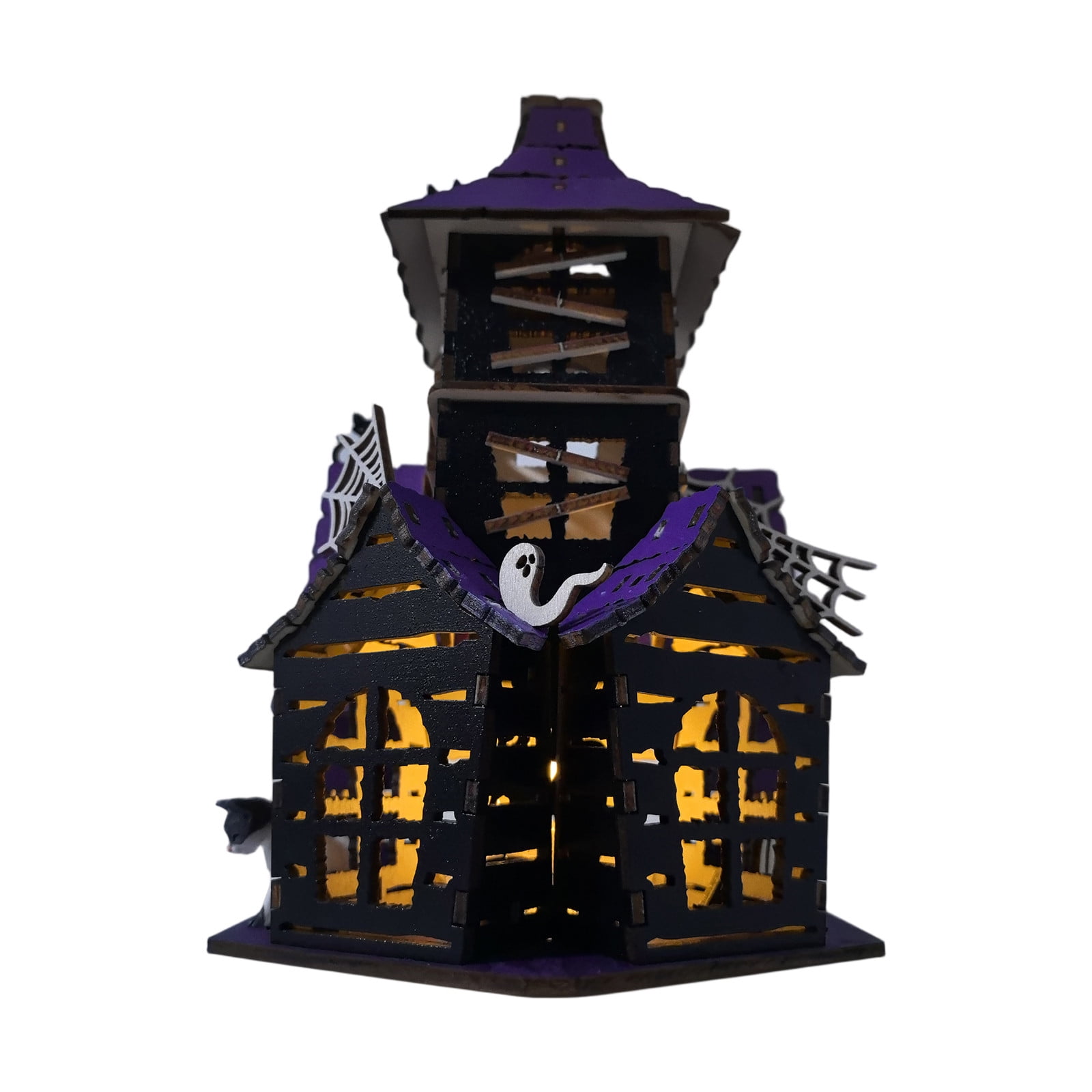 Outdoor Halloween Decorations, Halloween Wooden Decorations - 3D Diy ...