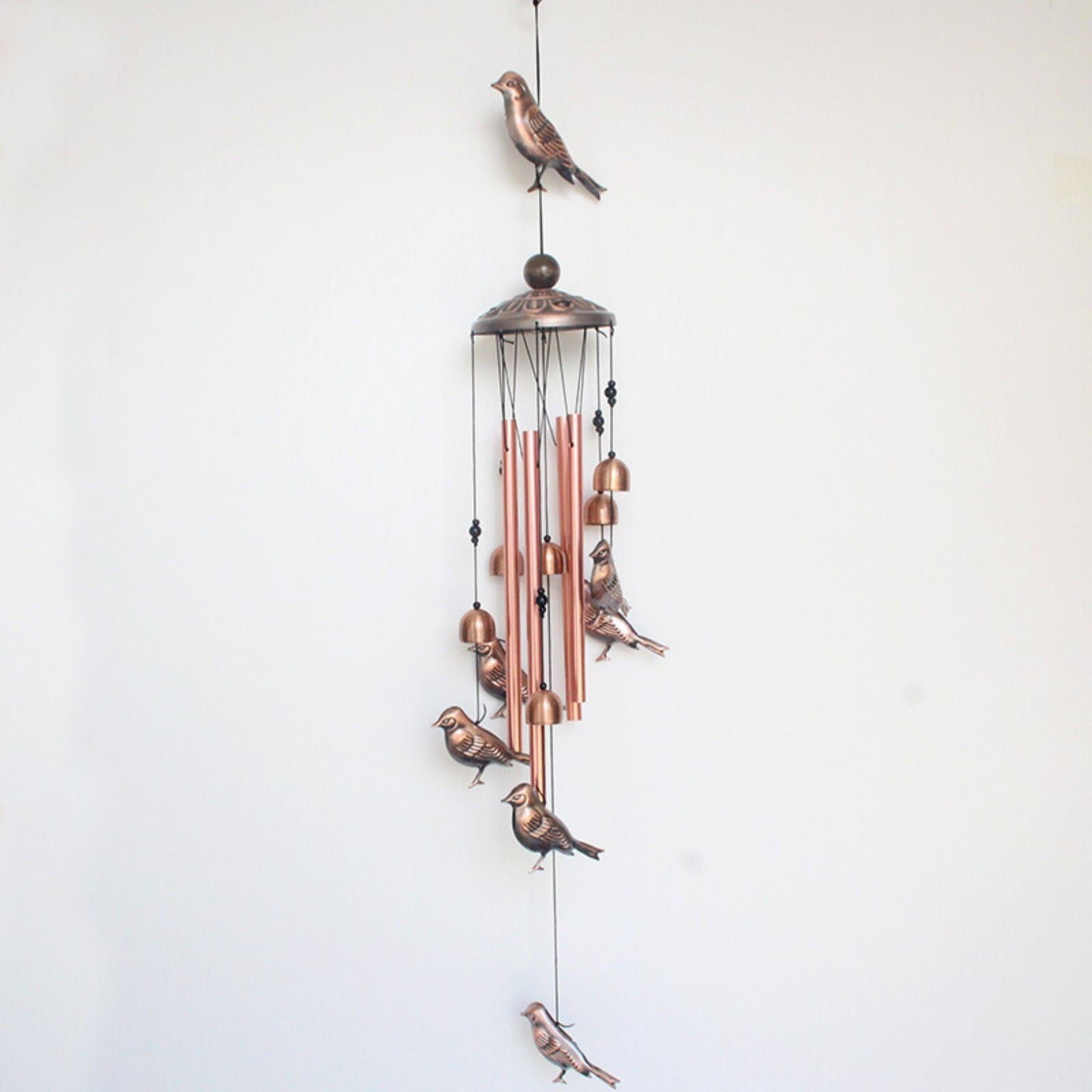 Outdoor Handmade Copper Wind Chimes Unique Cute Small Animal Memorial ...