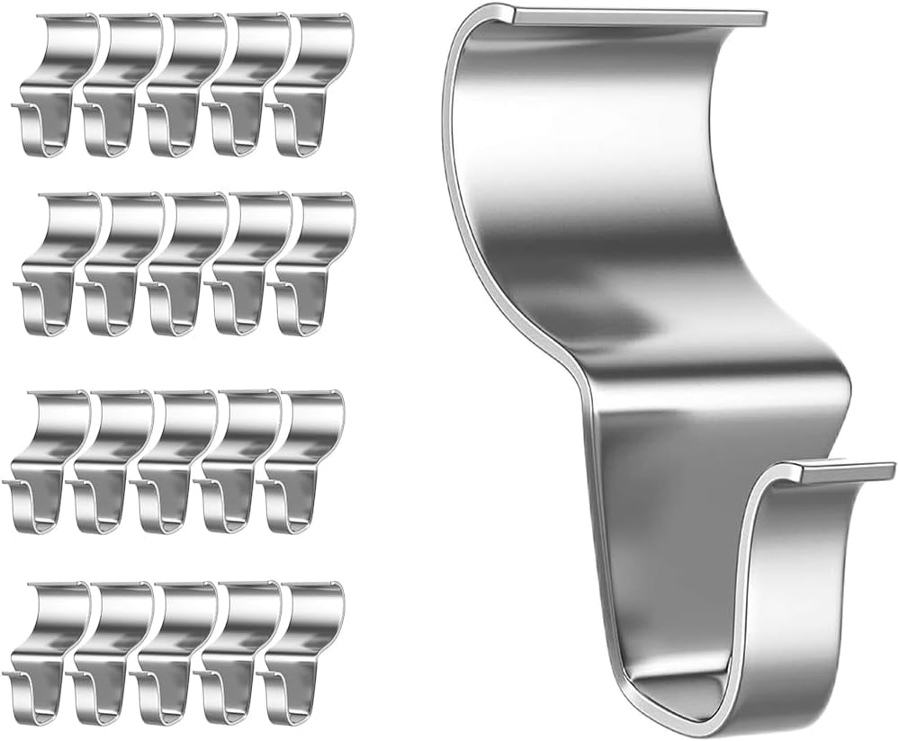 Outdoor Hanging Hooks for Plants & Vinyl Siding - 20pcs Garden ...