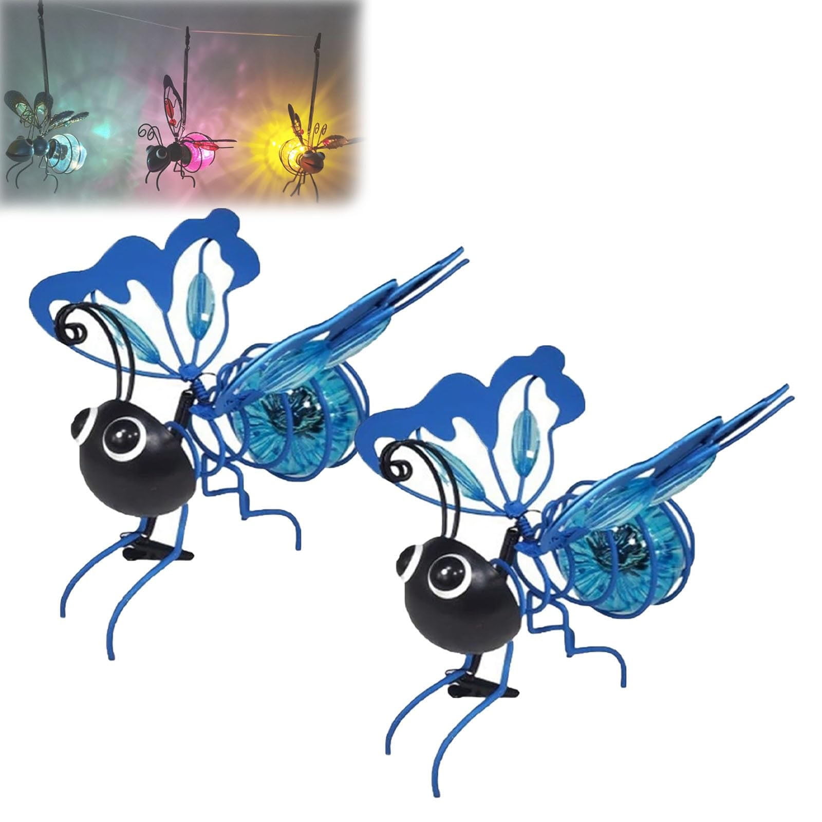 Outdoor Hanging Solar Bee Light,Solar Garden Bees,Solars Powered ...