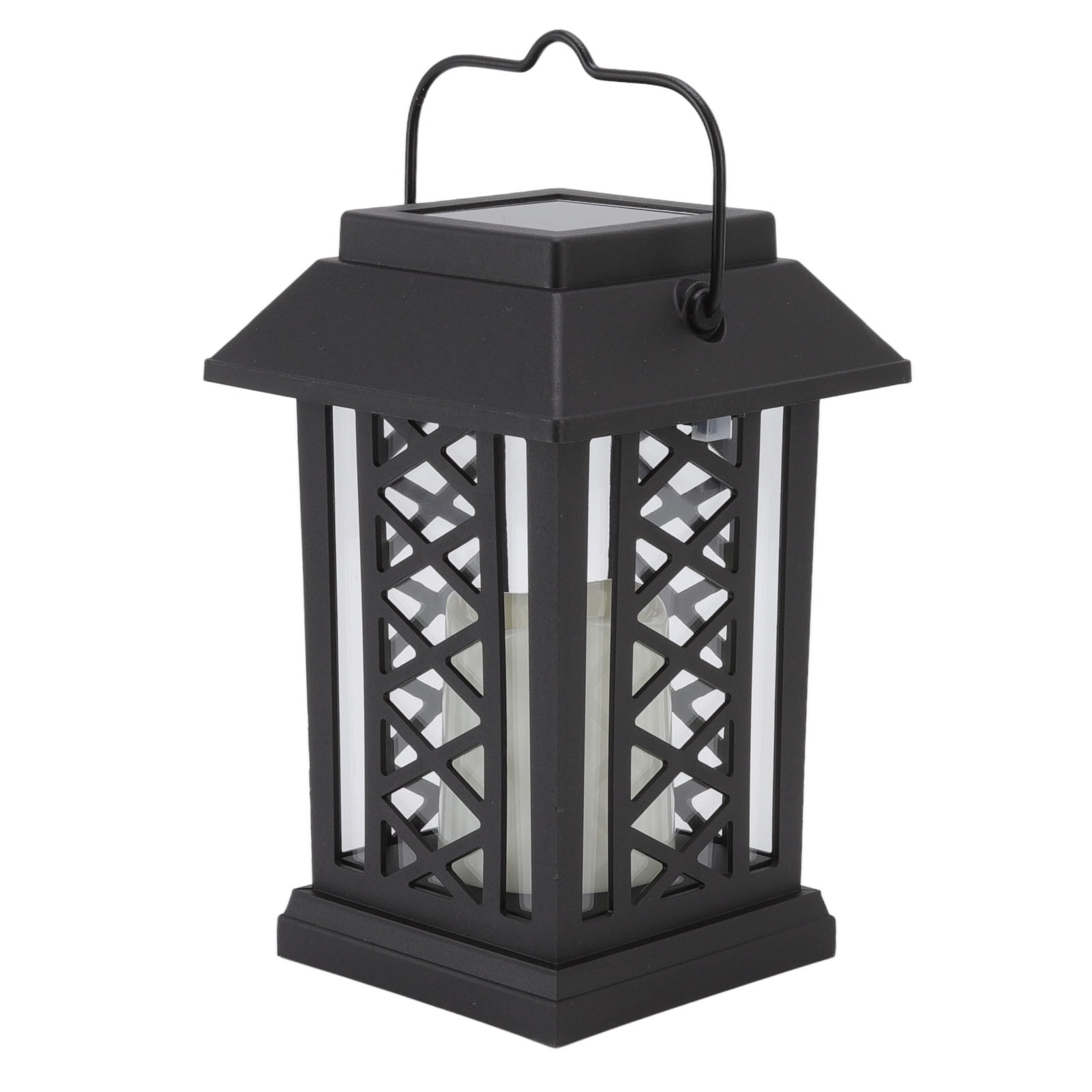 Outdoor Hanging Solar Lantern Energy Saving Warm Light Rechargeable ...