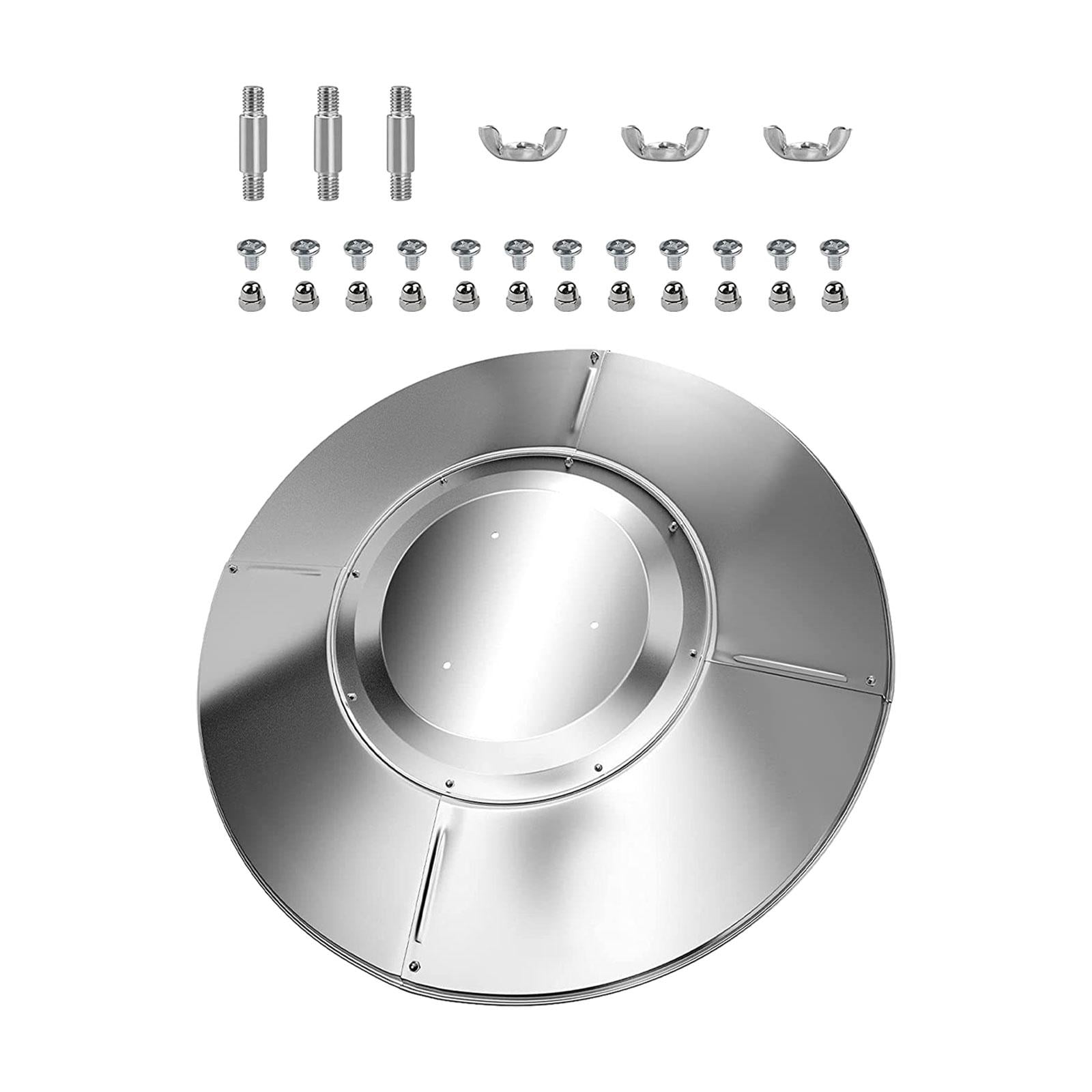 Outdoor Heater Reflector Dome Baffle 81cm Universal Durable Removable ...