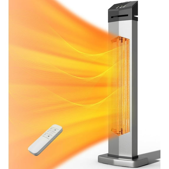 Outdoor Heaters for Patio,1500W Electric Infrared Radiant Heater with ...