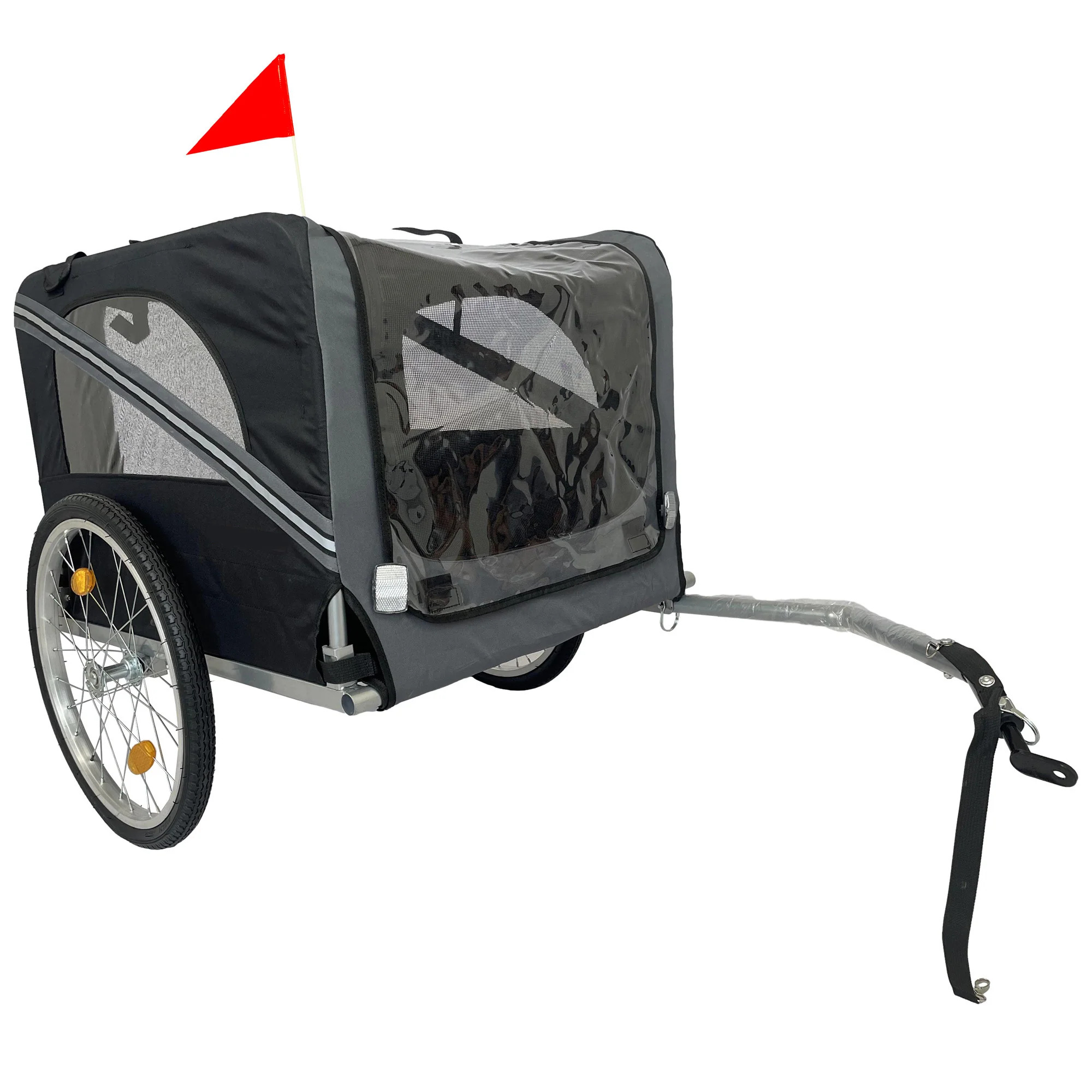 Outdoor Heavy Duty Foldable Utility Pet Stroller Dog Carriers Bicycle ...