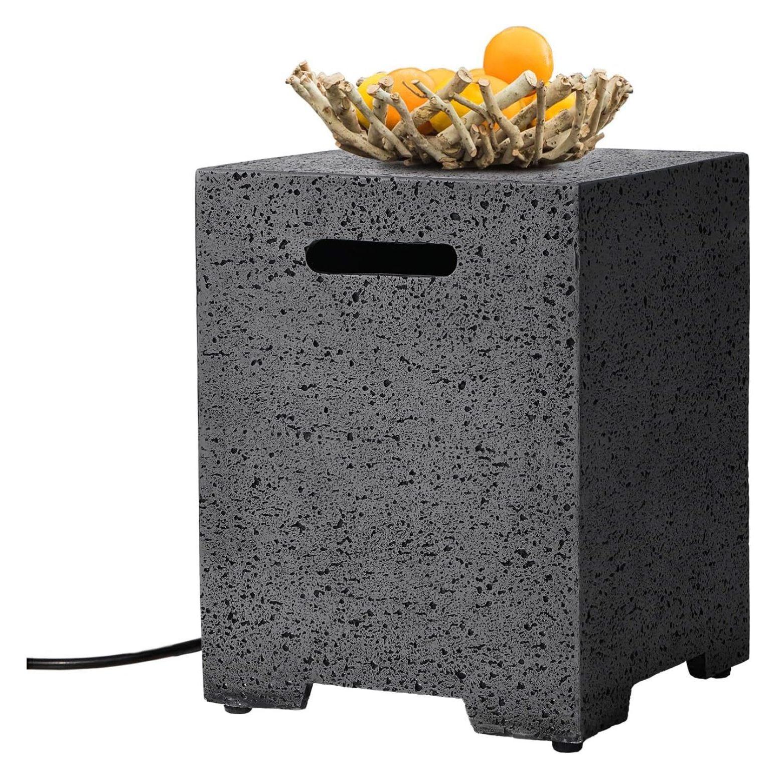 Outdoor Hideaway Table for Gas , Hides Standard 20lb 16-inch Propane ...