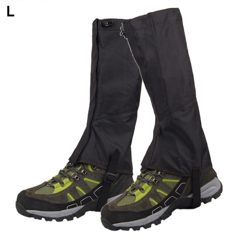 Outdoor Hiking Boot Gaiters Waterproof Snow Leg Legging Cover Hunting ...