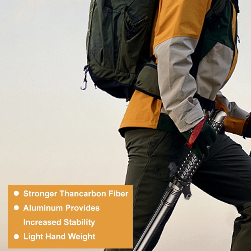 Outdoor Hiking Staff Hiking Sticks for Trekking and Mountaineering 37 ...