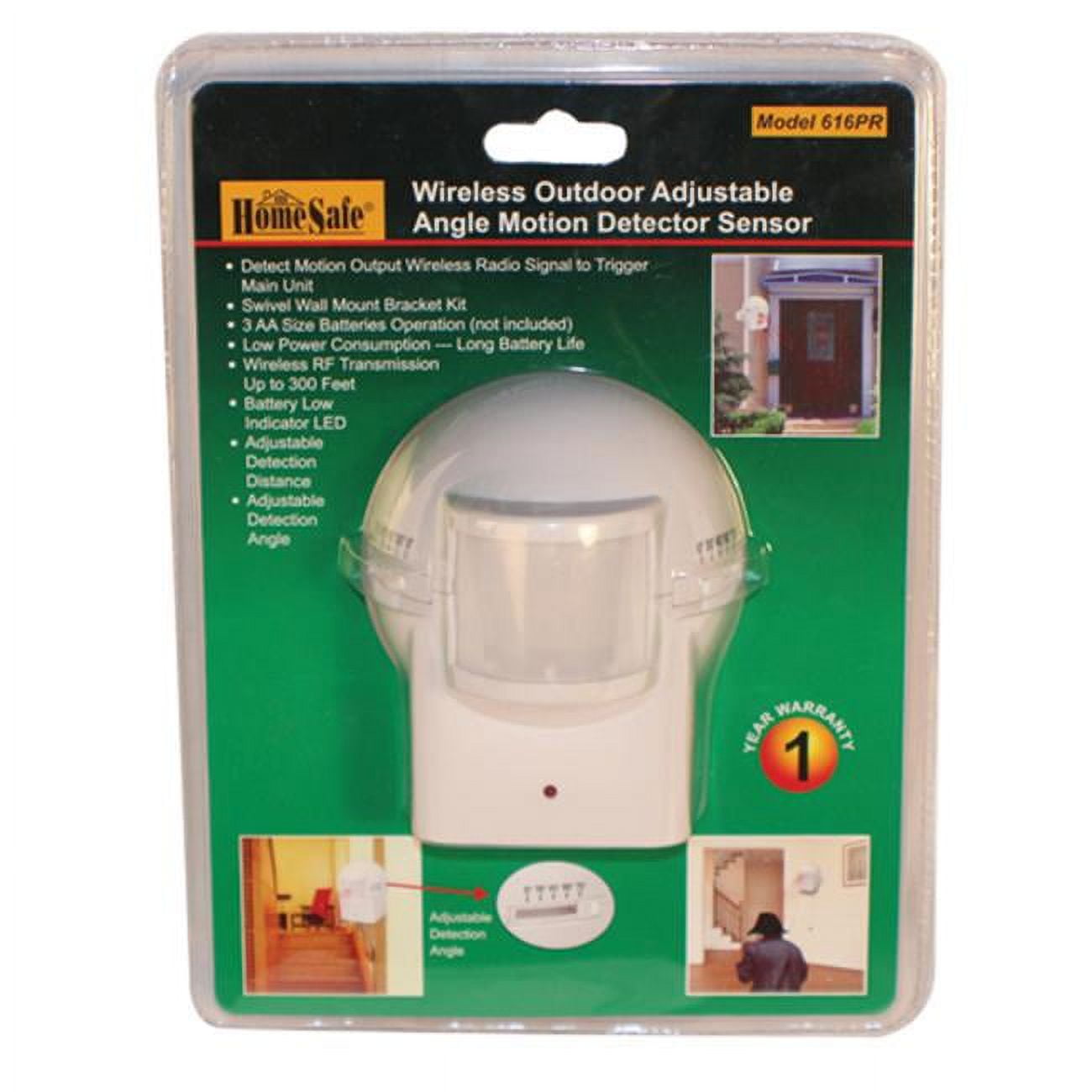 Outdoor Homesafe Wireless Home Security Motion Sensor - Walmart.com