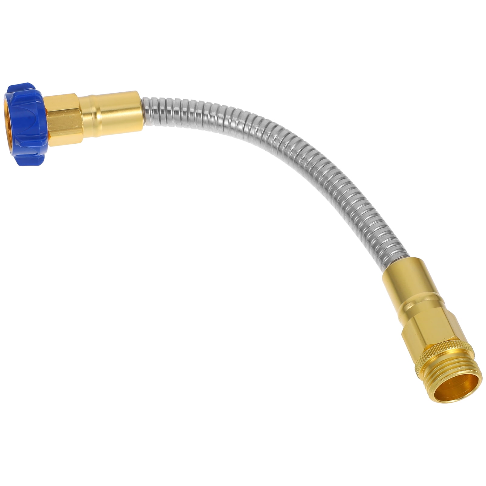 Outdoor Heavy Duty Stainless Steel Garden Hose Extension Flexible Water ...