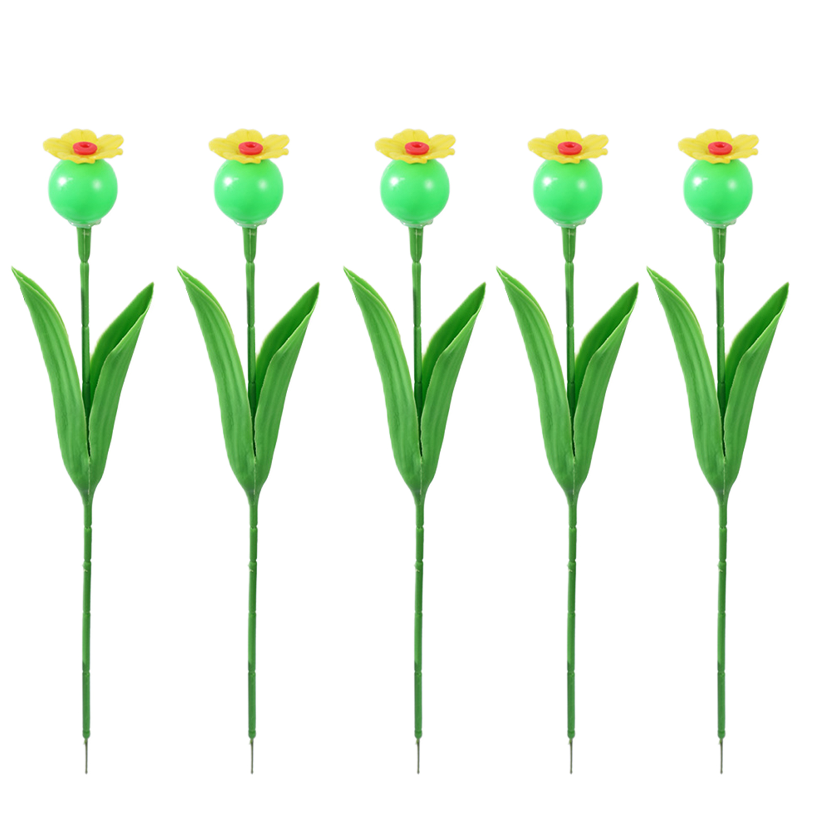 Outdoor Hummingbird Feeder 5X Hummingbird Bird Ground Stake Feeder ...