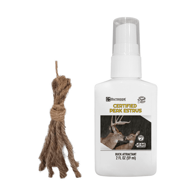 Outdoor Hunting Lab Certified Peak Attractant Scent for Whitetail Deer Hunting 2 oz