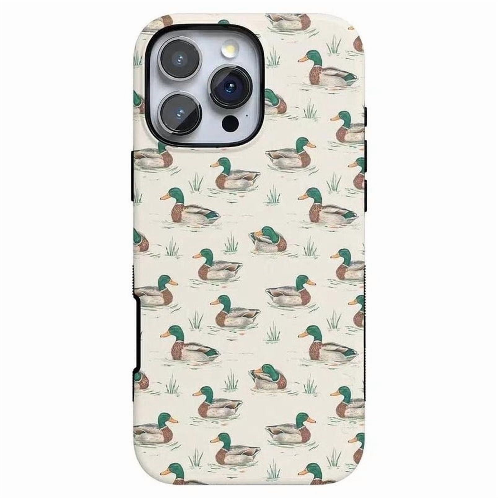 Outdoor Hunting Mallard Duck Bird Brand Logo iPhone 11 12 13 14 15 16 ...