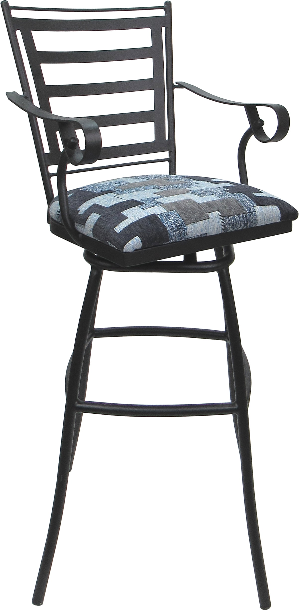 Aluminum Outdoor Indoor Bar Stool 30" Seat-Jenna Arms - Craft Flint ...