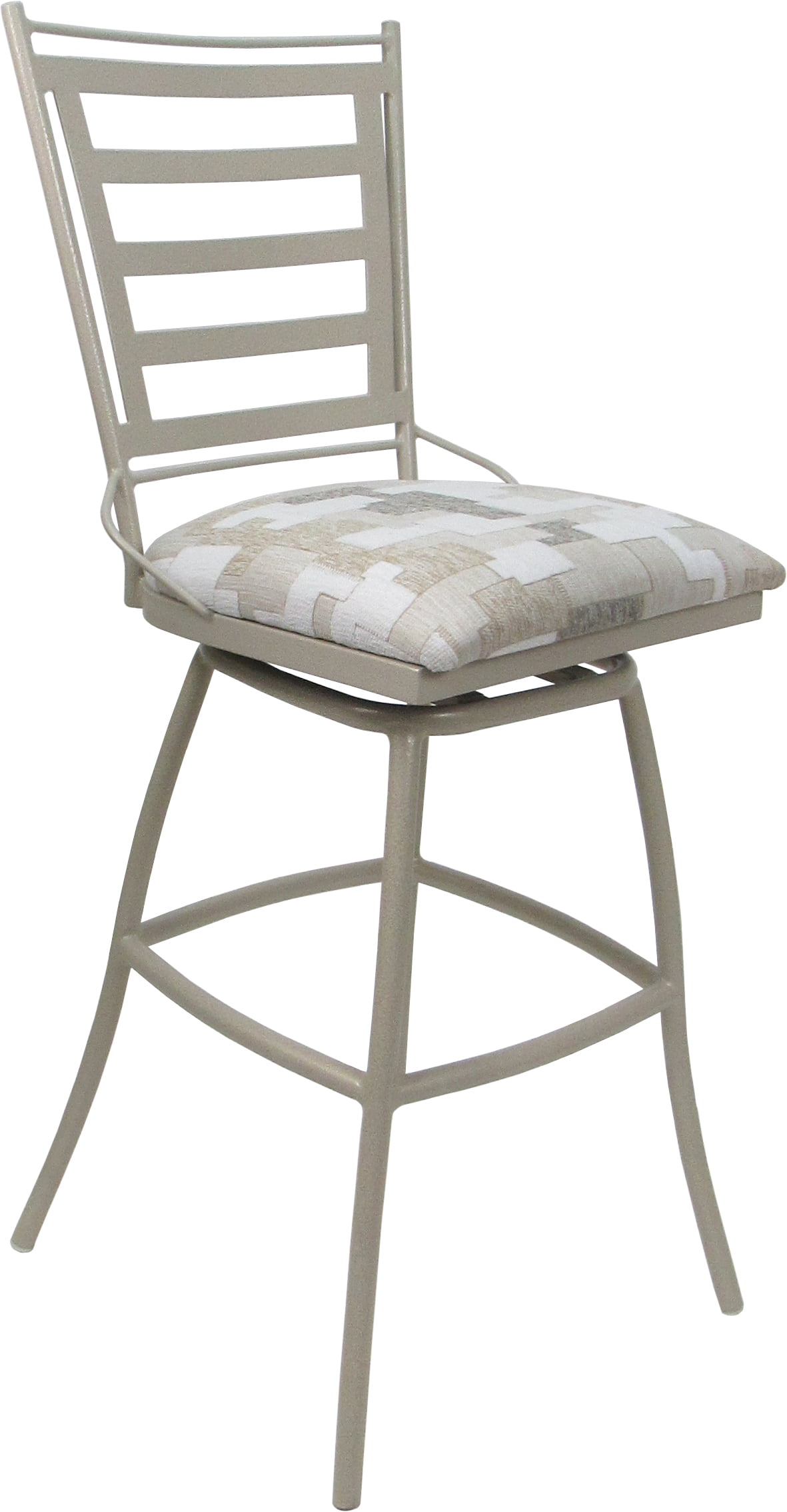 Outdoor Indoor Counter Bar Stool 26" Jenna NO Arms - Craftsman White ...