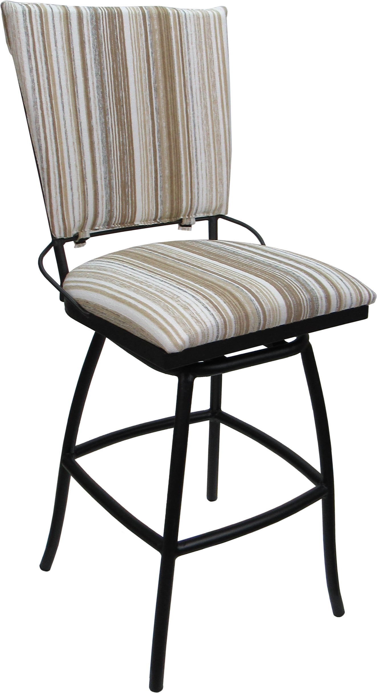 Outdoor Indoor Counter Bar Stool 26" Jenna PB NO Arms - Driftwood White ...