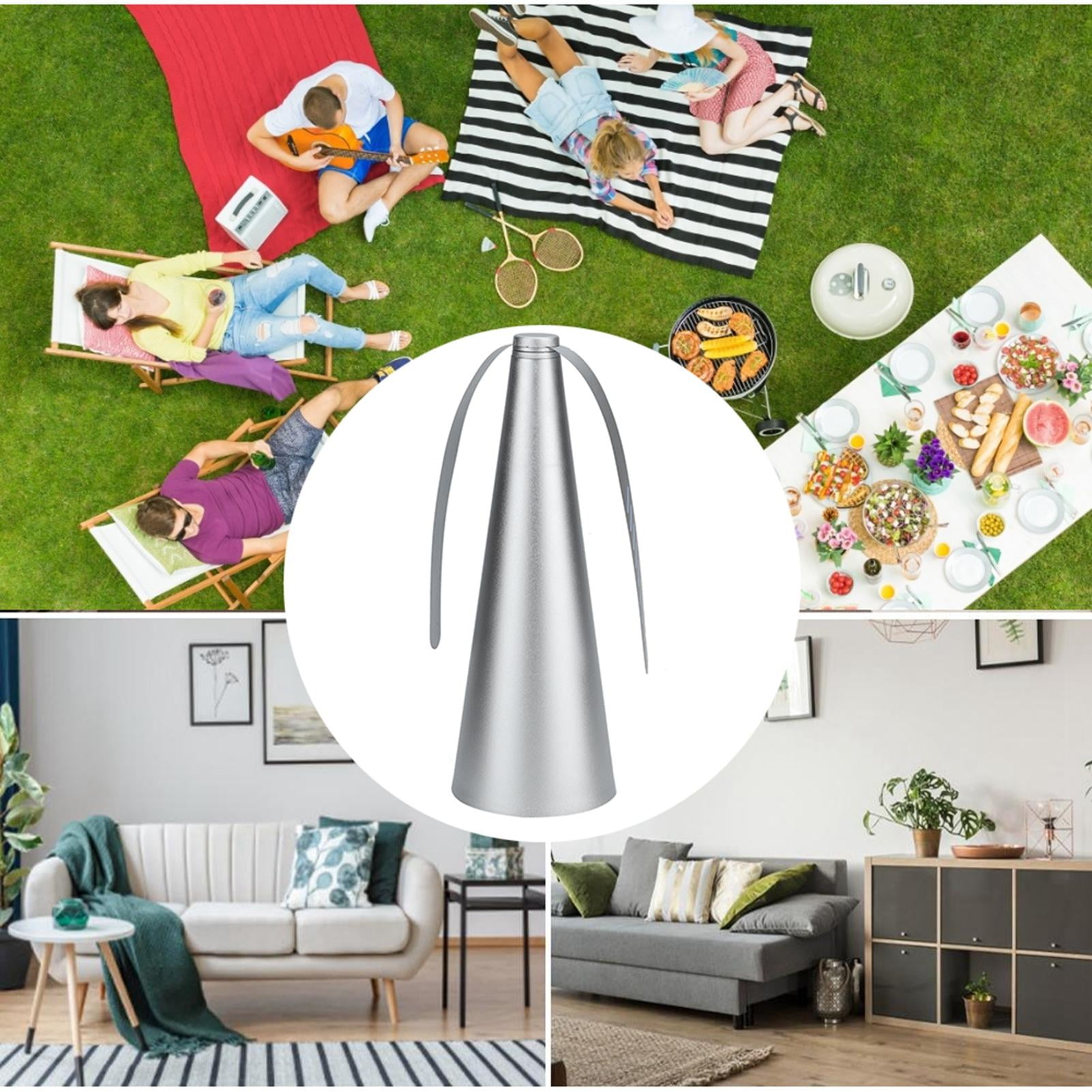 Outdoor Indoor Desktop Fly Bugs Mosquito Repellent Fan Killer for Meal ...