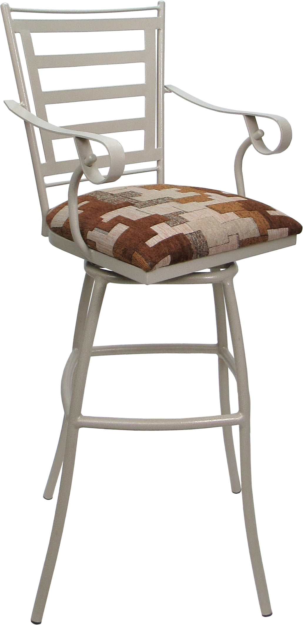 Aluminum Outdoor Indoor Extra Tall Stool 34" Jenna Arms Craft Terra ...