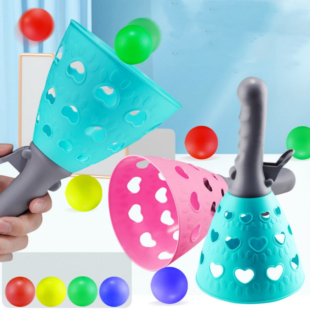 Outdoor Indoor Game Activities for Kids, Pop and Catch Ball Game Toy ...