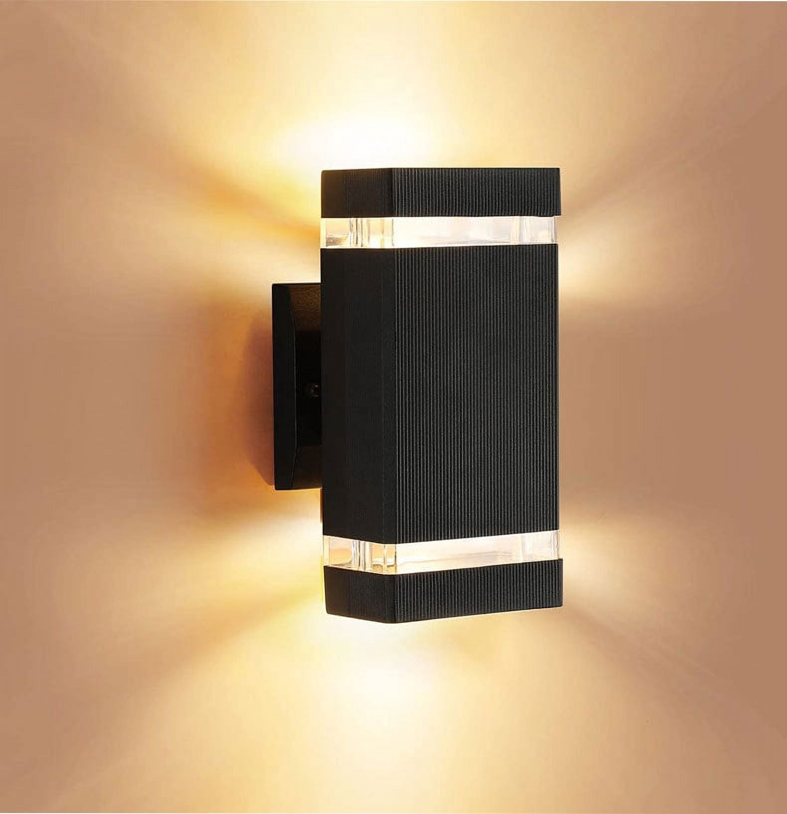 Outdoor/Indoor LED Wall Light, 12W IP65 Waterproof Pared Up and Down ...