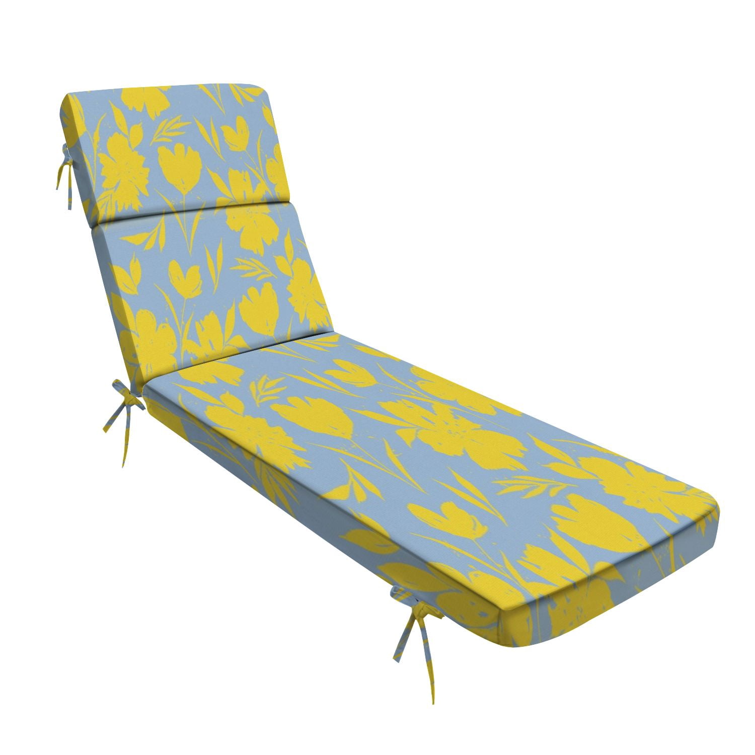 Outdoor Indoor Lounge Patio Cushion Abstract Hand Drawing Tropical ...