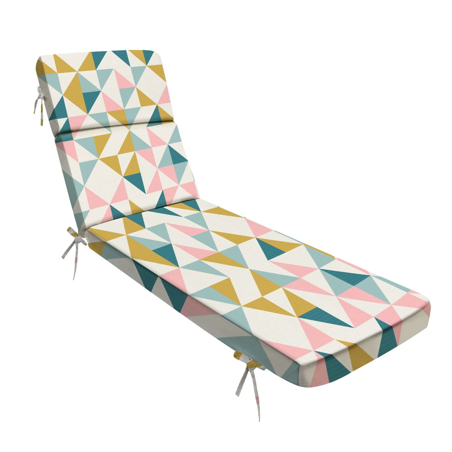 Outdoor Indoor Lounge Patio Cushion Abstract geometric diamond shapes ...