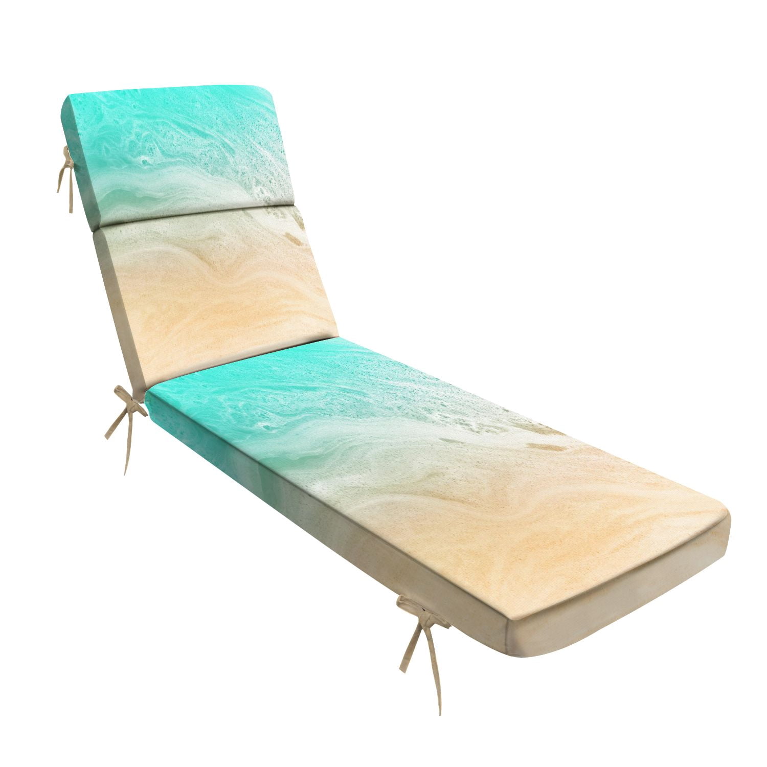 Outdoor Indoor Lounge Patio Cushion Abstract pastel marble bubble foam ...