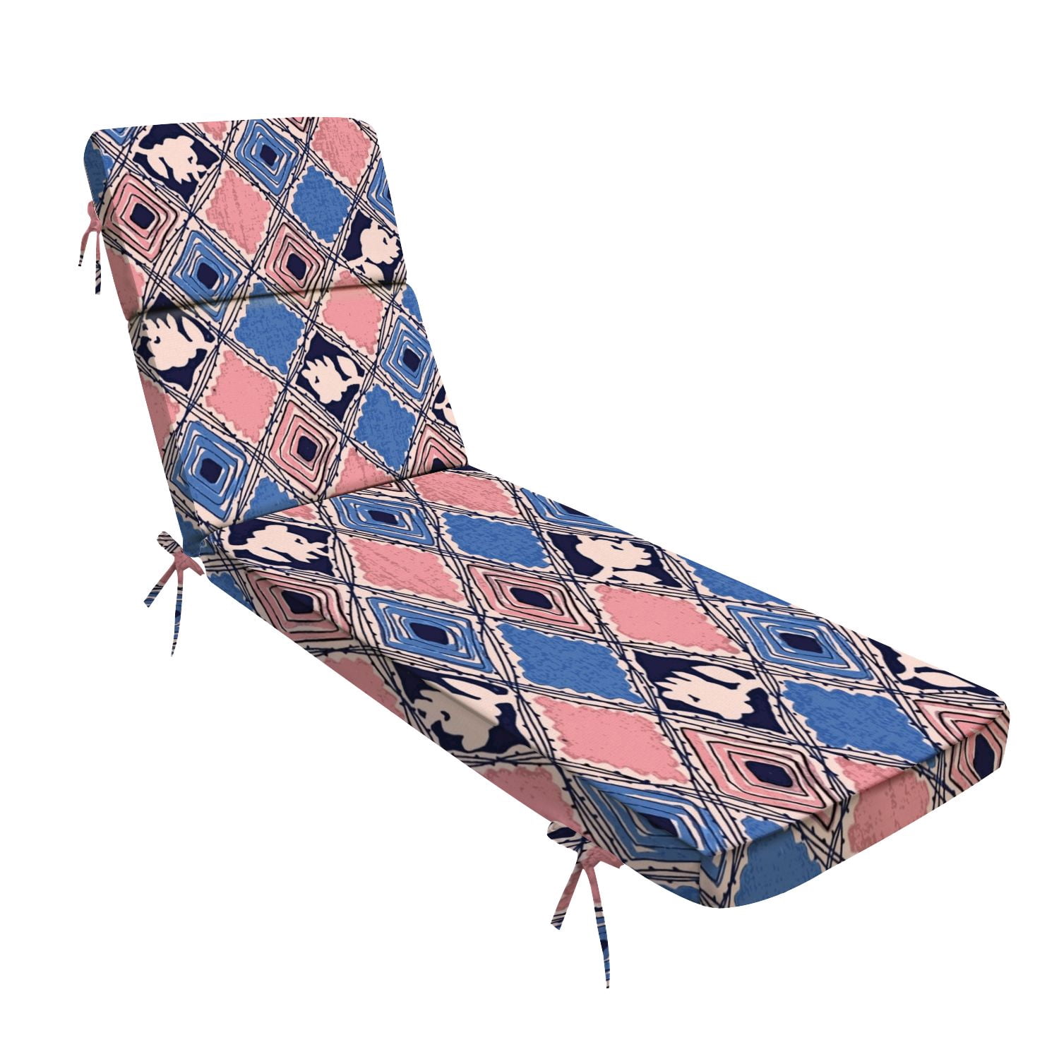 Outdoor Indoor Lounge Patio Cushion Ajrakh Pattern block print Pattern ...