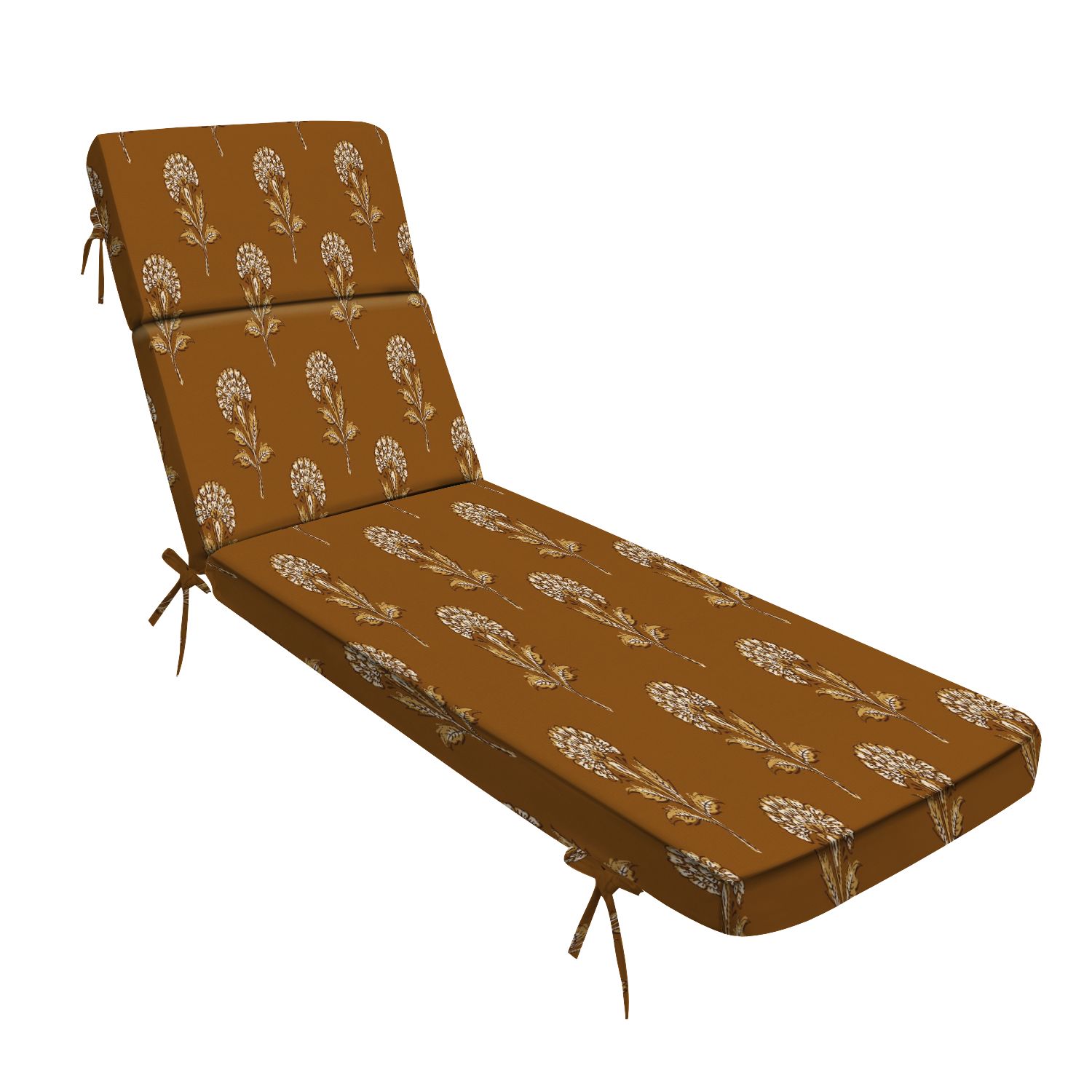 Outdoor Indoor Lounge Patio Cushion Ajrakh seamless pattern block print ...