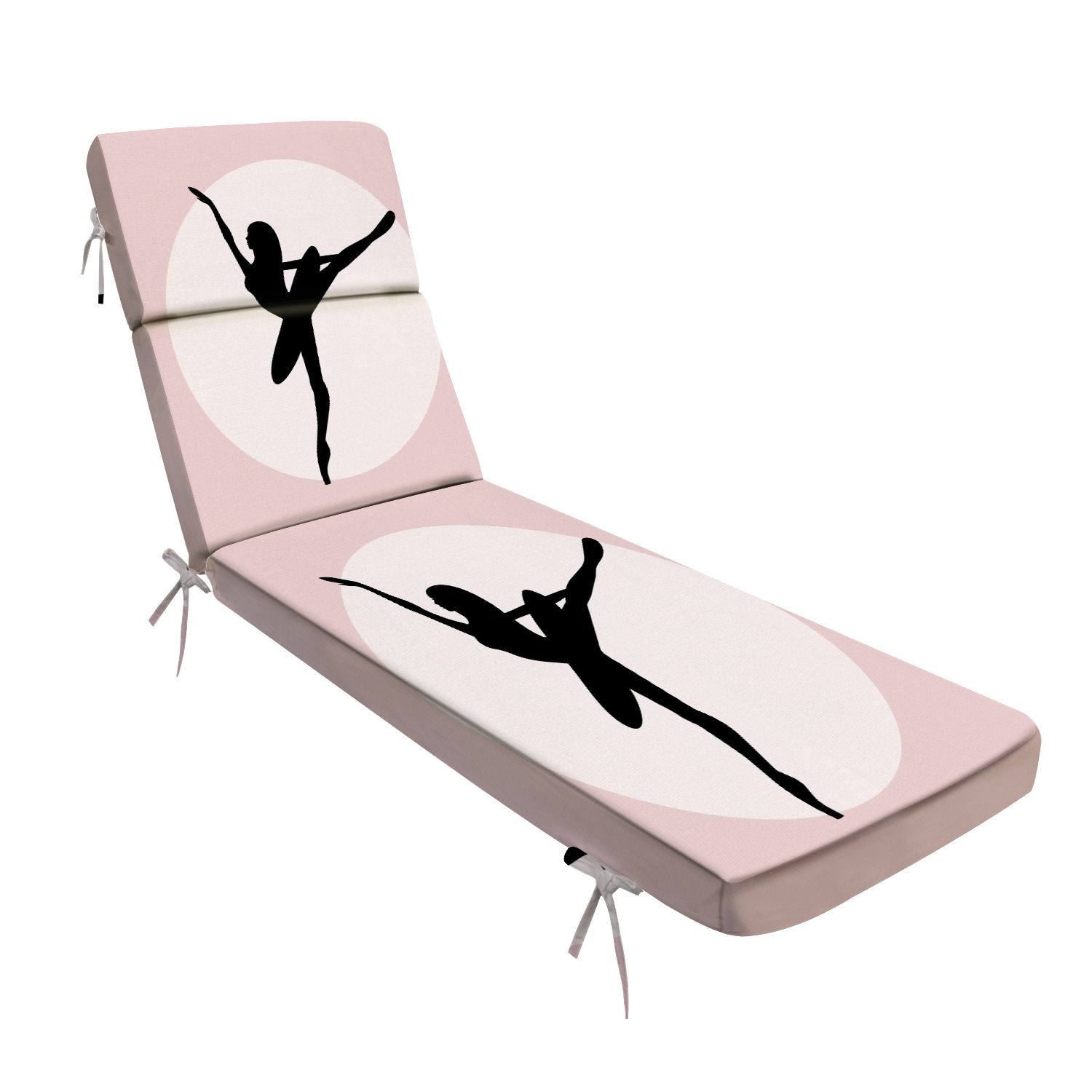 Outdoor Indoor Lounge Patio Cushion Ballet dancer silhouette classical ...