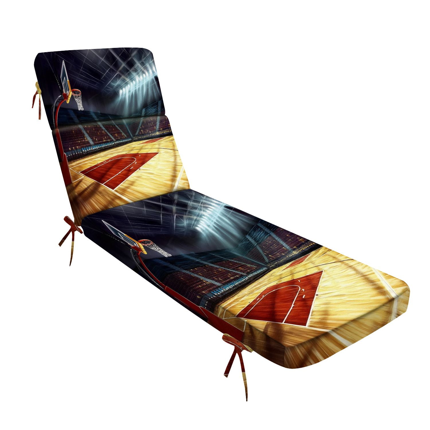 Outdoor Indoor Lounge Patio Cushion Basketball Theme Sports Hoop Court ...