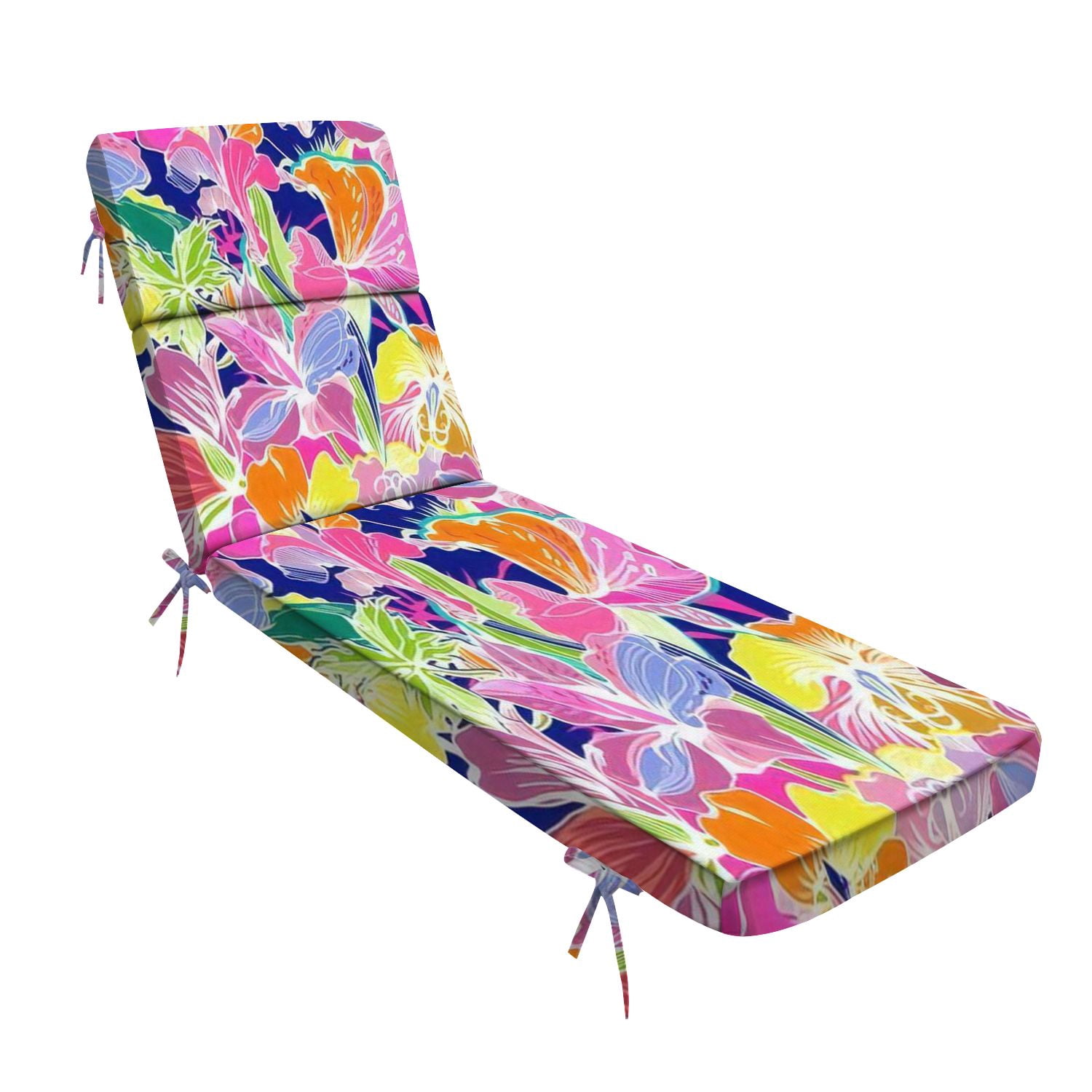 Outdoor Indoor Lounge Patio Cushion Bright Abstract seamless vintage ...