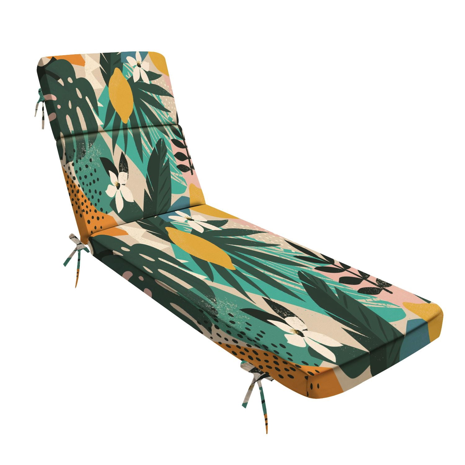 Outdoor Indoor Lounge Patio Cushion Collage contemporary floral ...