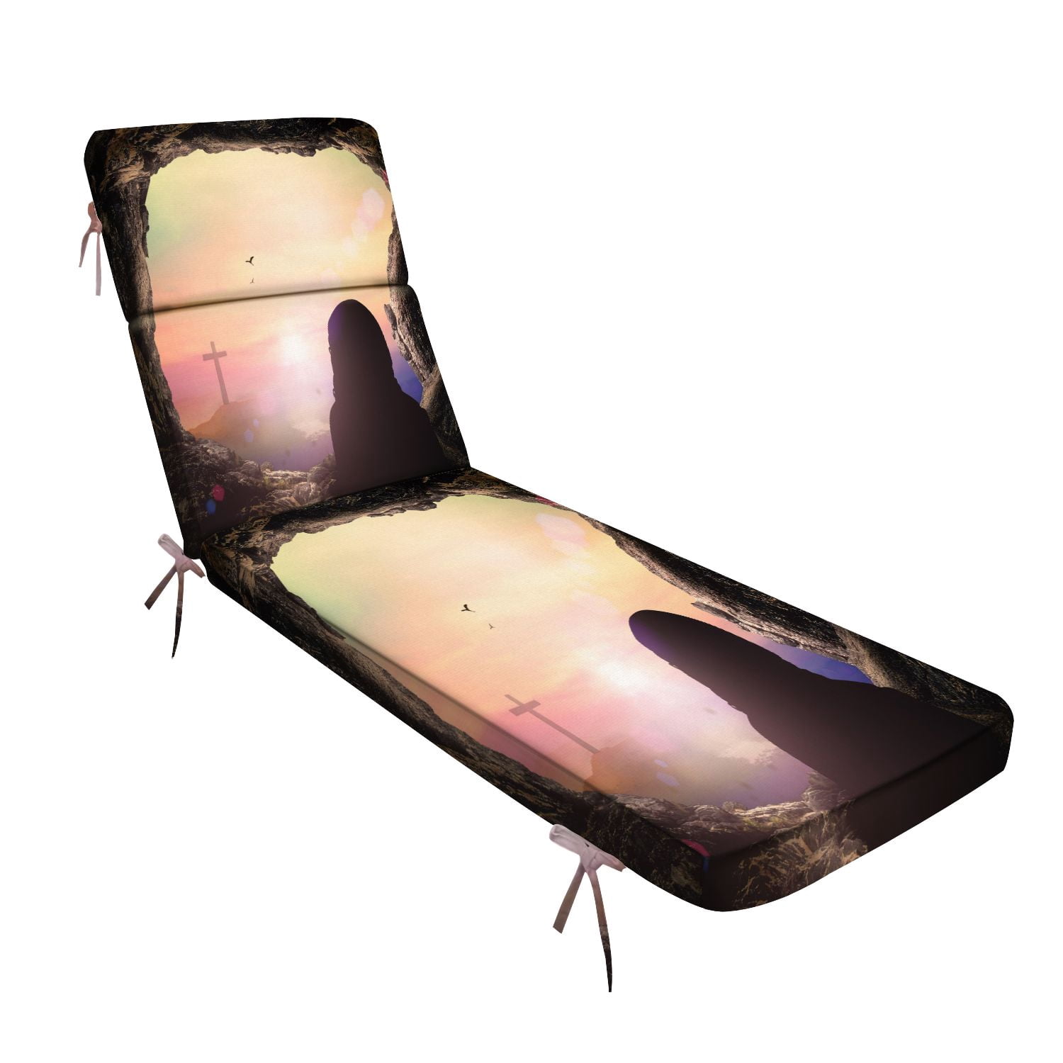 Outdoor Indoor Lounge Patio Cushion Easter Sunday Christ is risen from ...