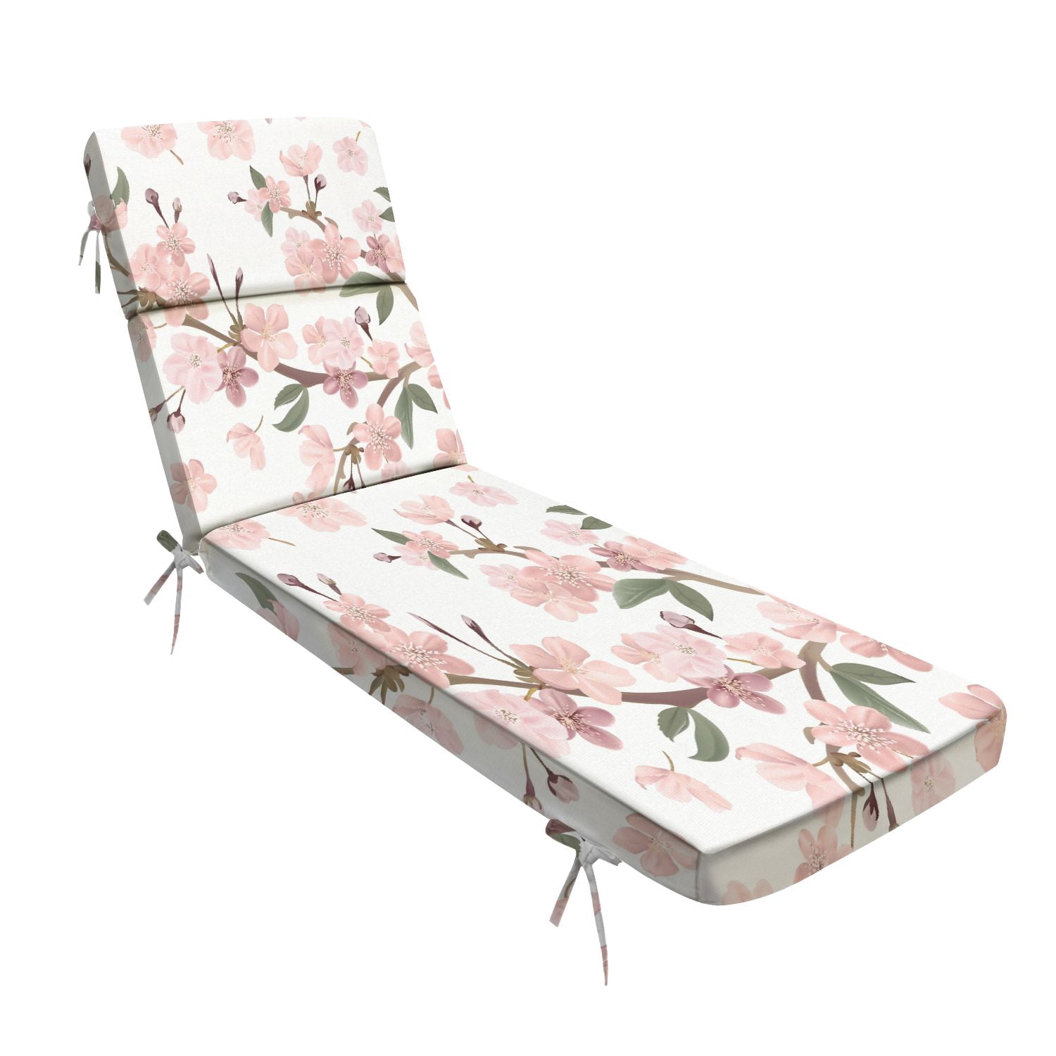 Outdoor Indoor Lounge Patio Cushion Floral retro seamless pattern ...