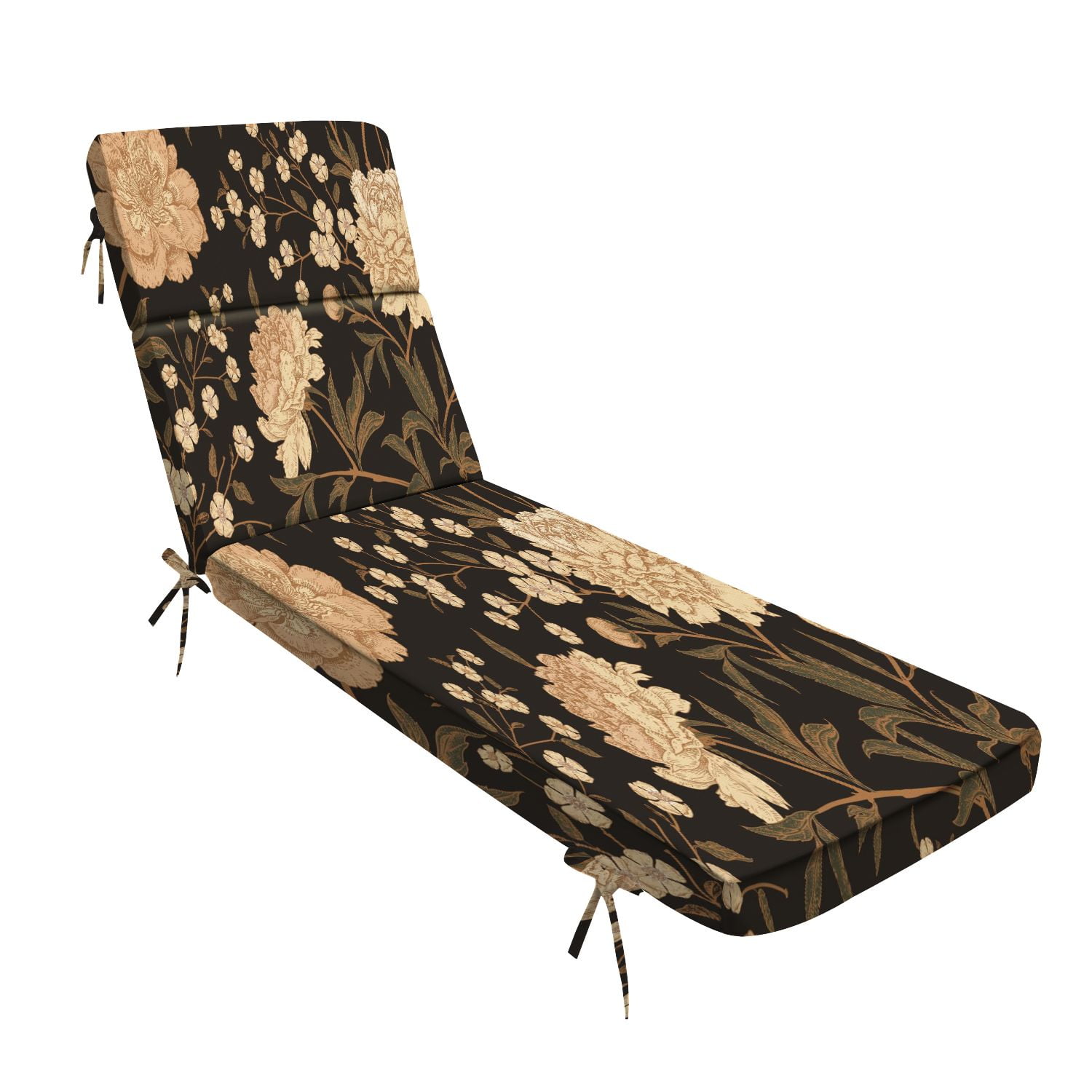 Outdoor Indoor Lounge Patio Cushion Floral vintage seamless pattern ...
