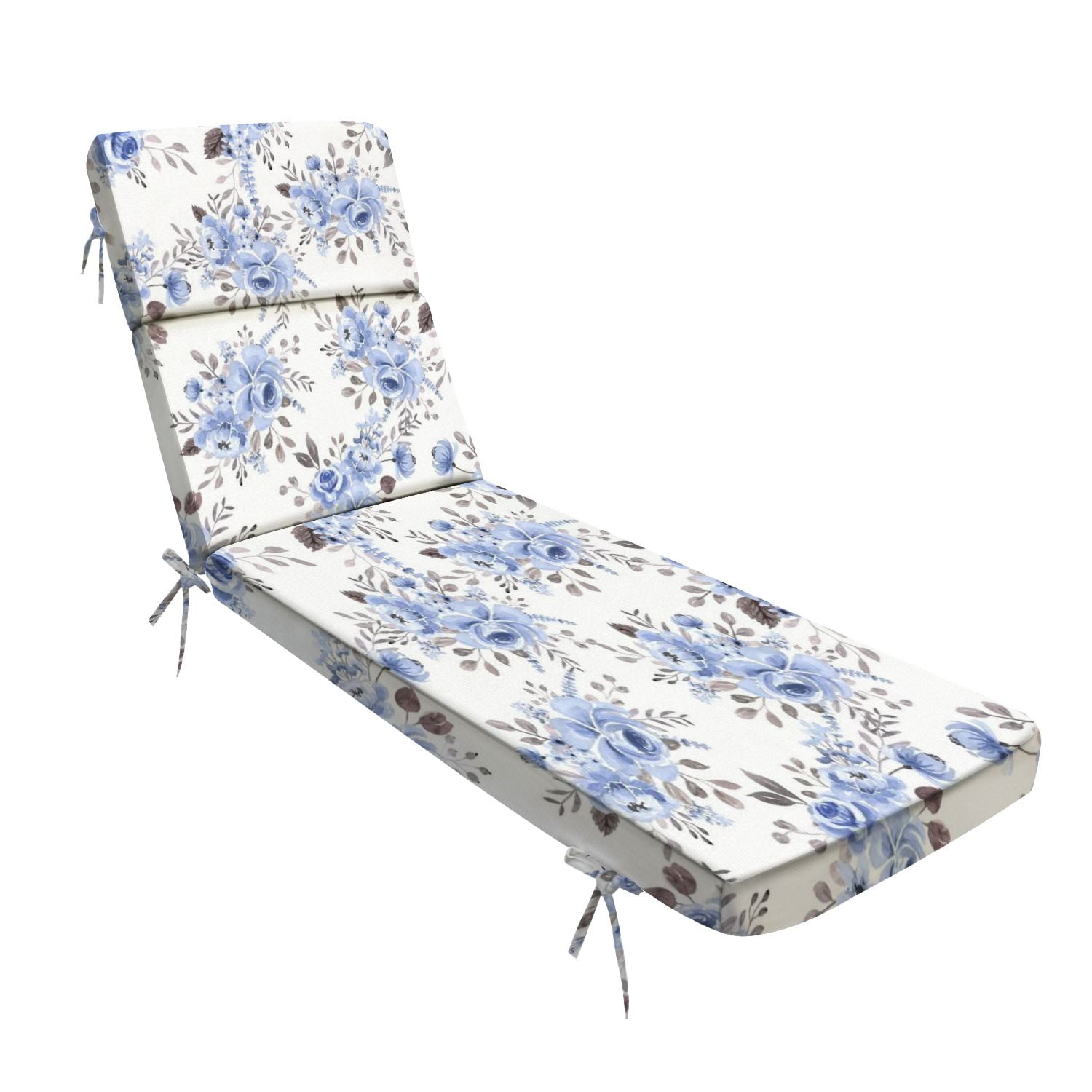 Outdoor Indoor Lounge Patio Cushion Flower Pattern seamless floral ...