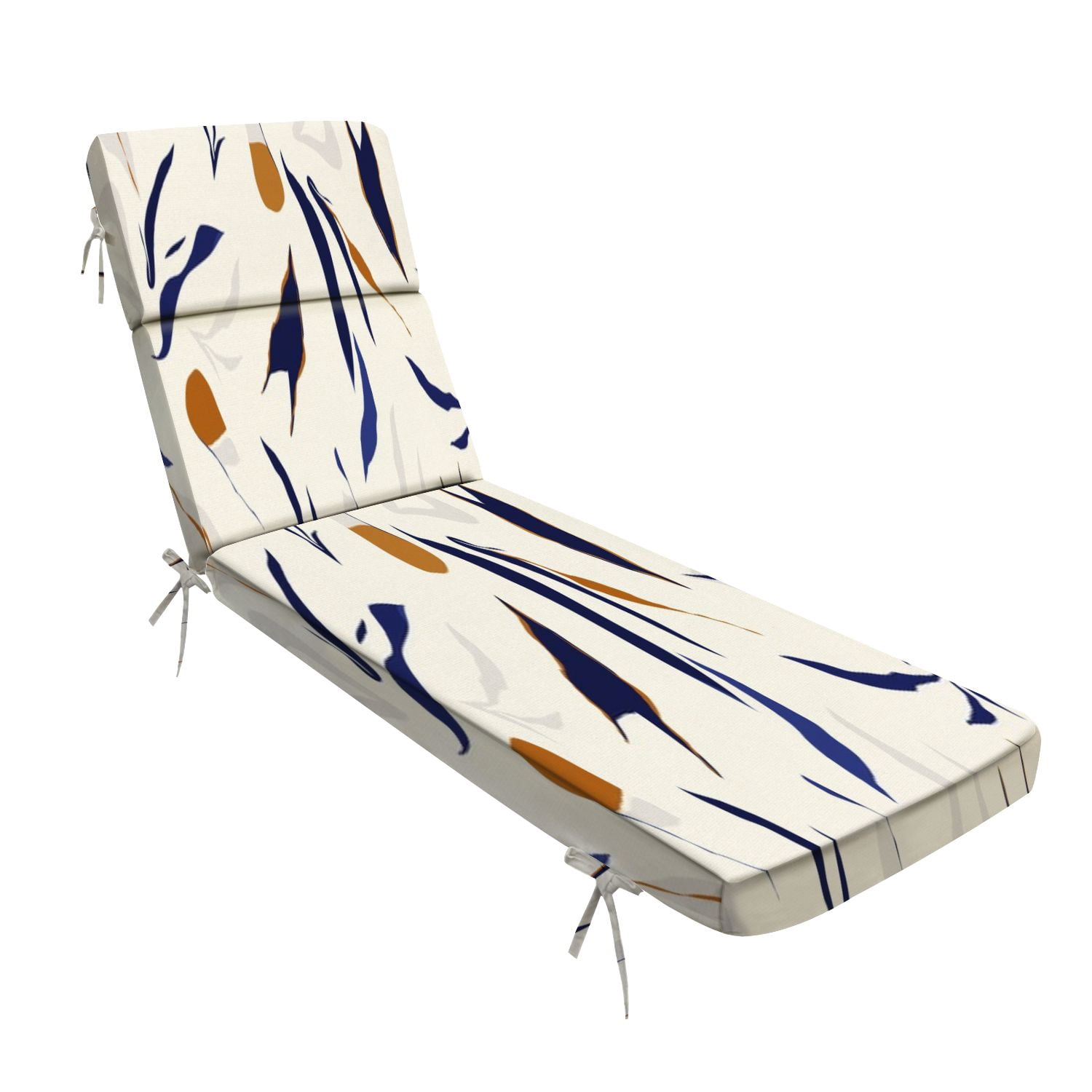 Outdoor Indoor Lounge Patio Cushion Hand drawn contemporary abstract ...