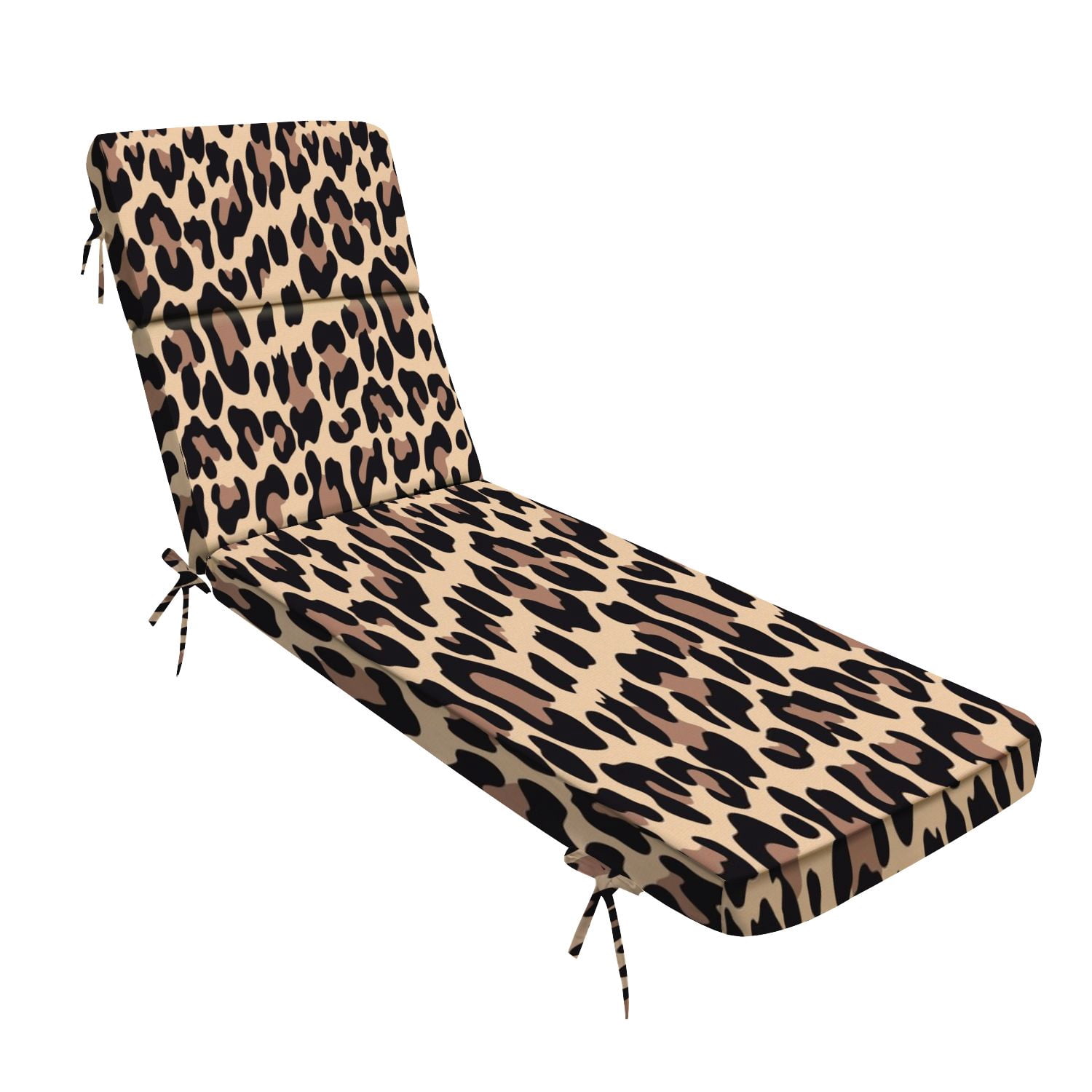 Outdoor Indoor Lounge Patio Cushion Leopard pattern seamless print ...