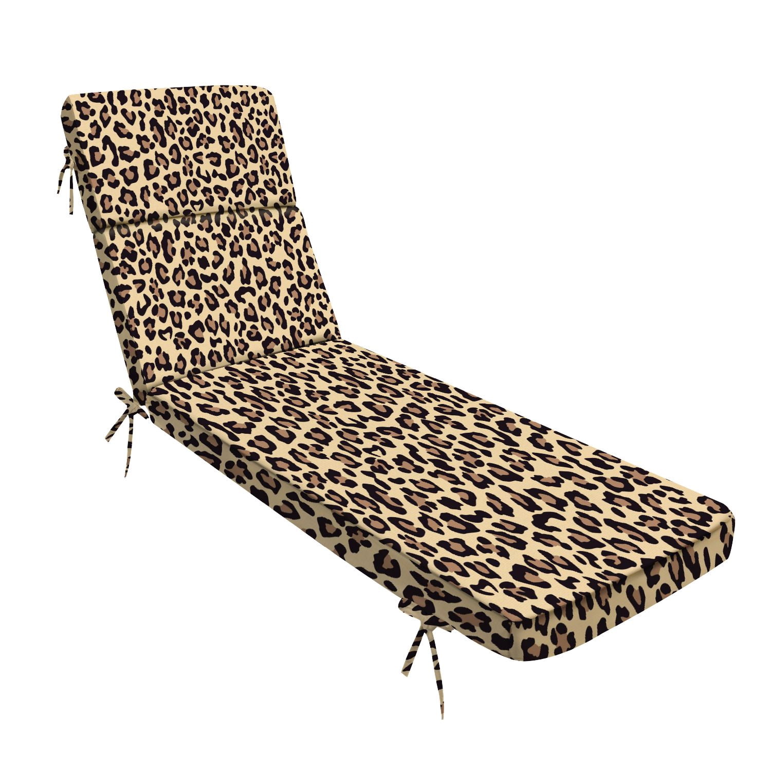 Outdoor Indoor Lounge Patio Cushion Leopard print seamless Fashionable ...