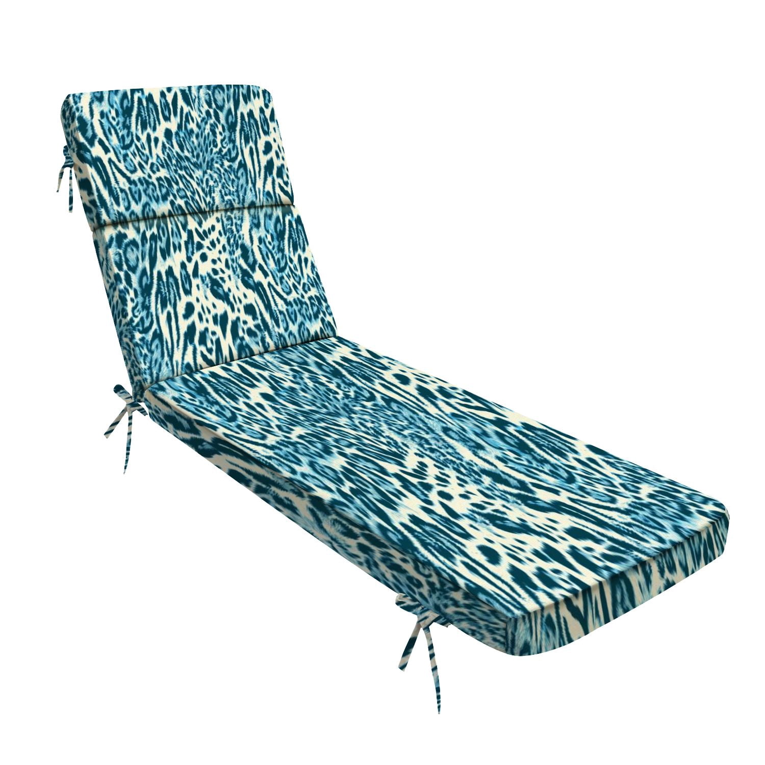 Outdoor Indoor Lounge Patio Cushion Leopard skin pattern animal leather ...