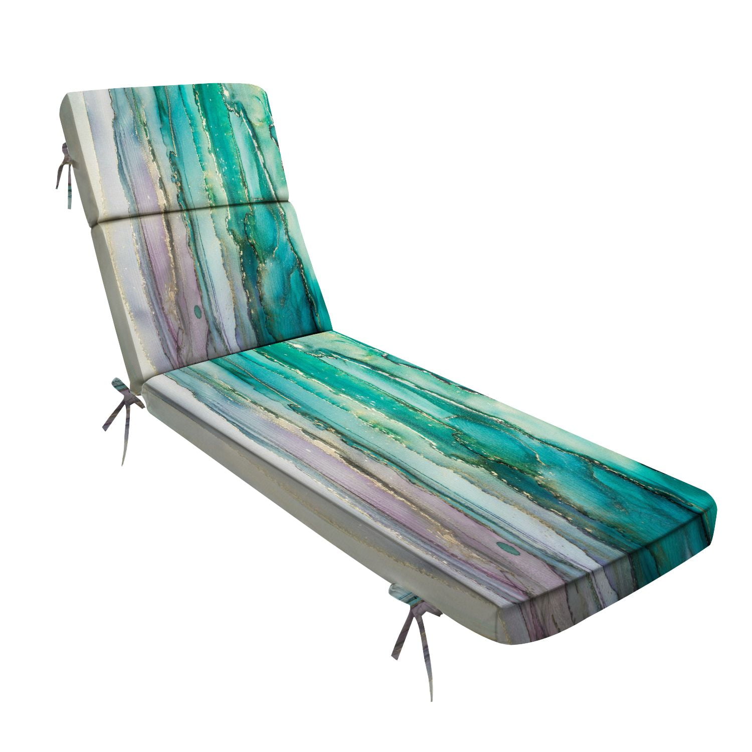 Outdoor Indoor Lounge Patio Cushion Luxury abstract painting fluid art ...