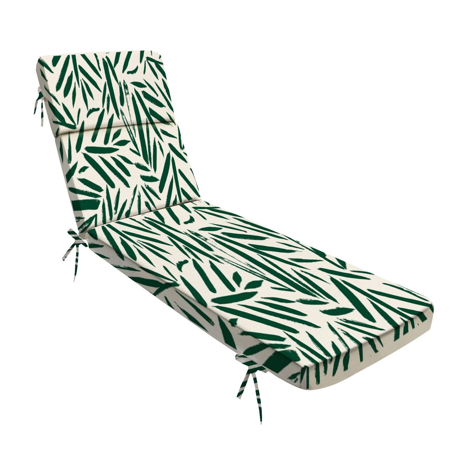 Outdoor Indoor Lounge Patio Cushion Organic Leaf Pattern Branch Leaves Ornamental Texture Floral ...