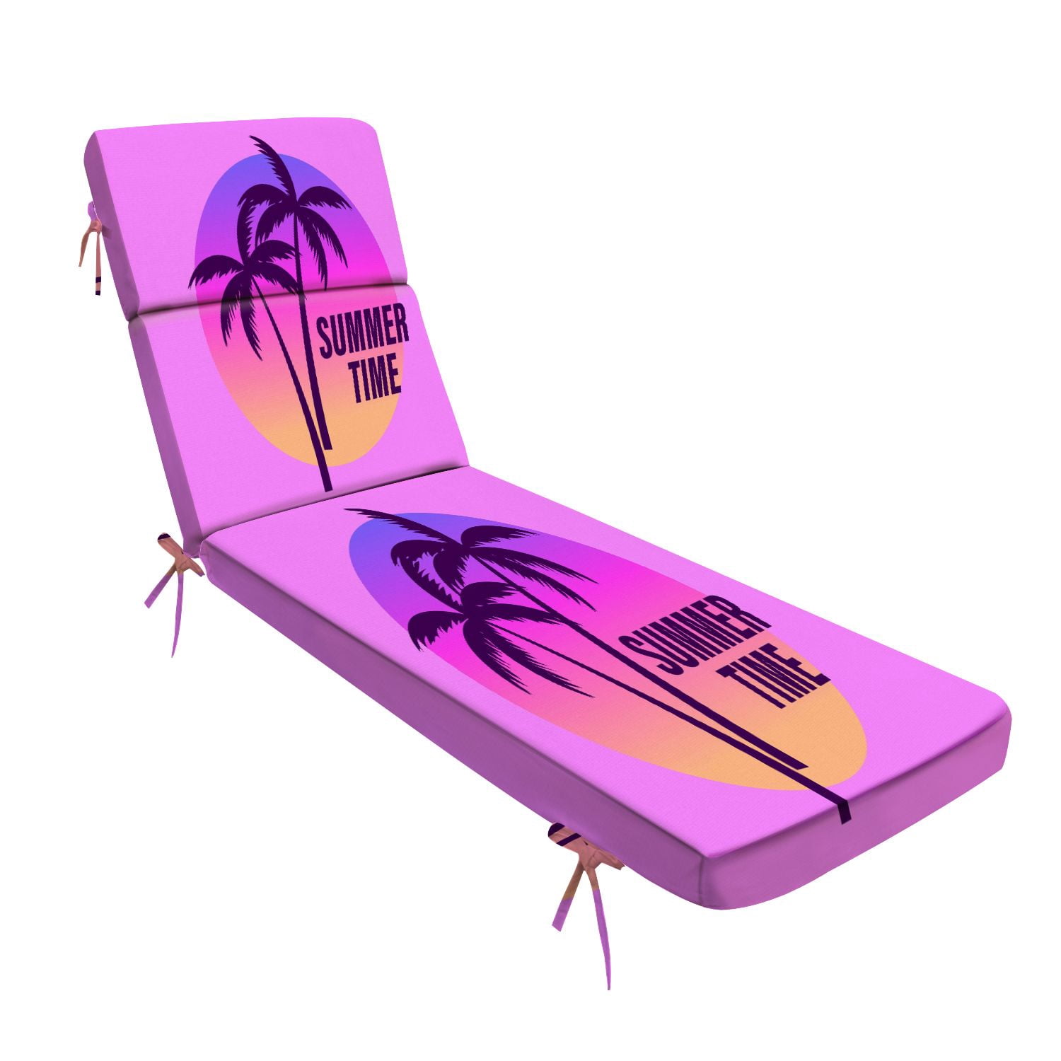 Outdoor Indoor Lounge Patio Cushion Palm trees against gradient sun ...
