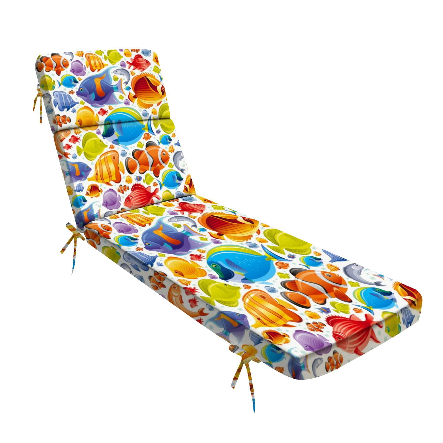 Outdoor Indoor Lounge Patio Cushion Seamless Sea travel set underwater ...