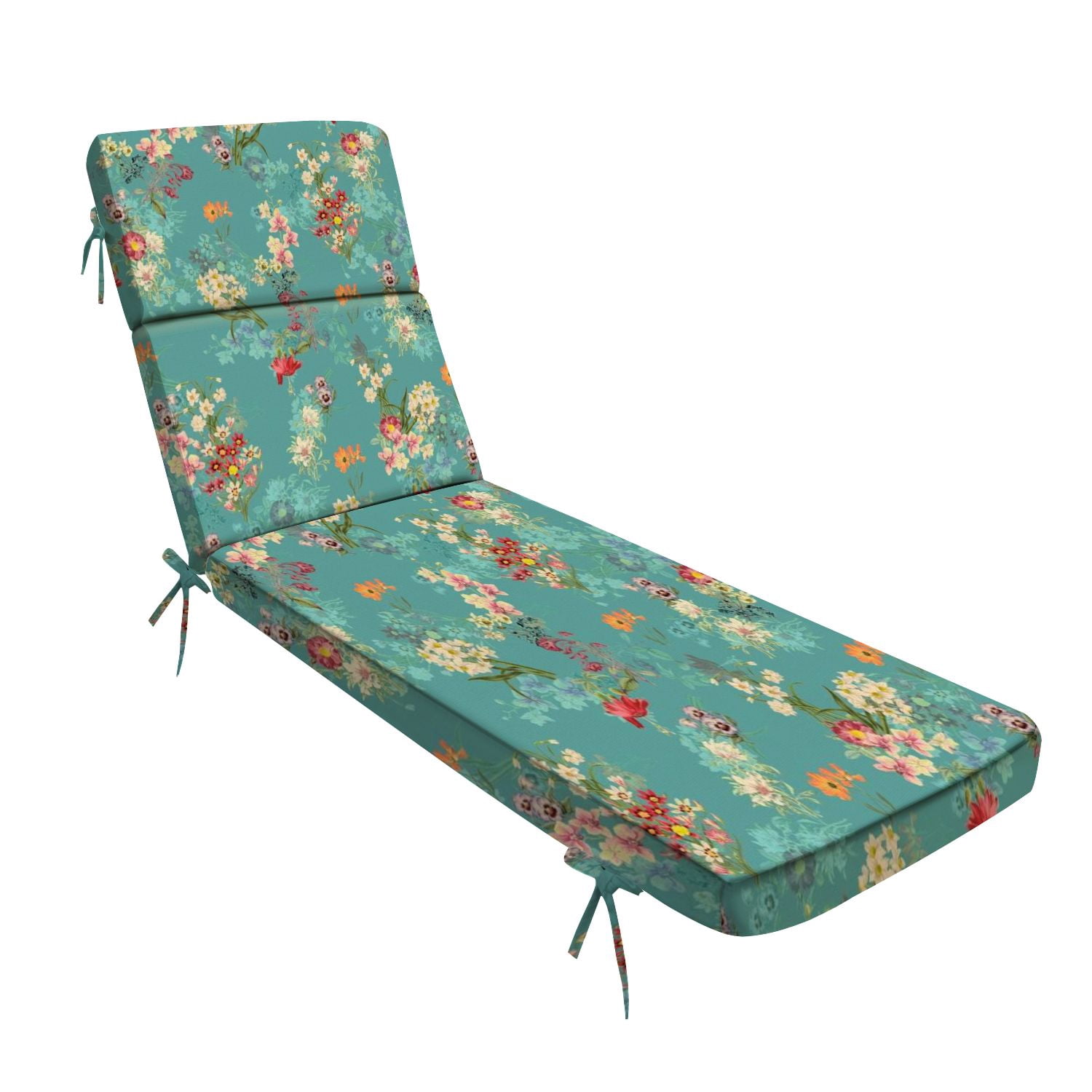 Outdoor Indoor Lounge Patio Cushion Seamless flower floral texture ...