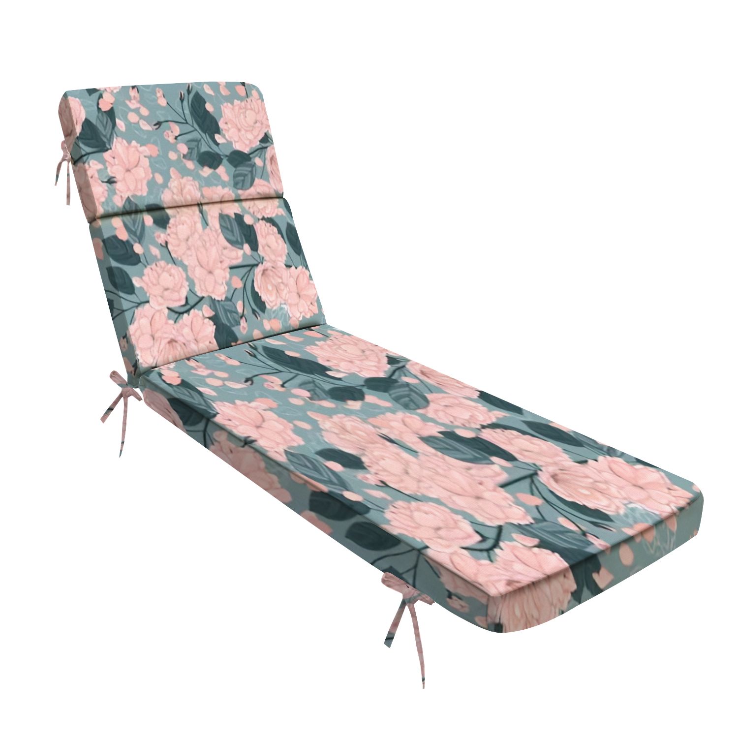 Outdoor Indoor Lounge Patio Cushion Seamless pattern cherry blossom ...