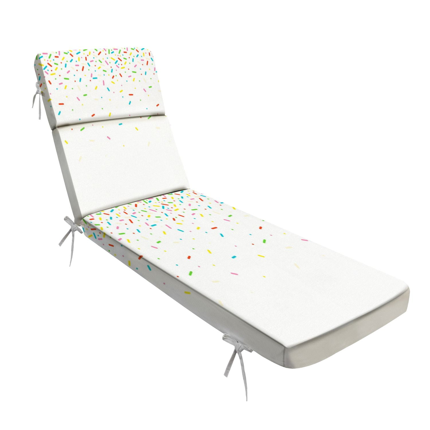 Outdoor Indoor Lounge Patio Cushion Seamless pattern colorful sprinkles ...